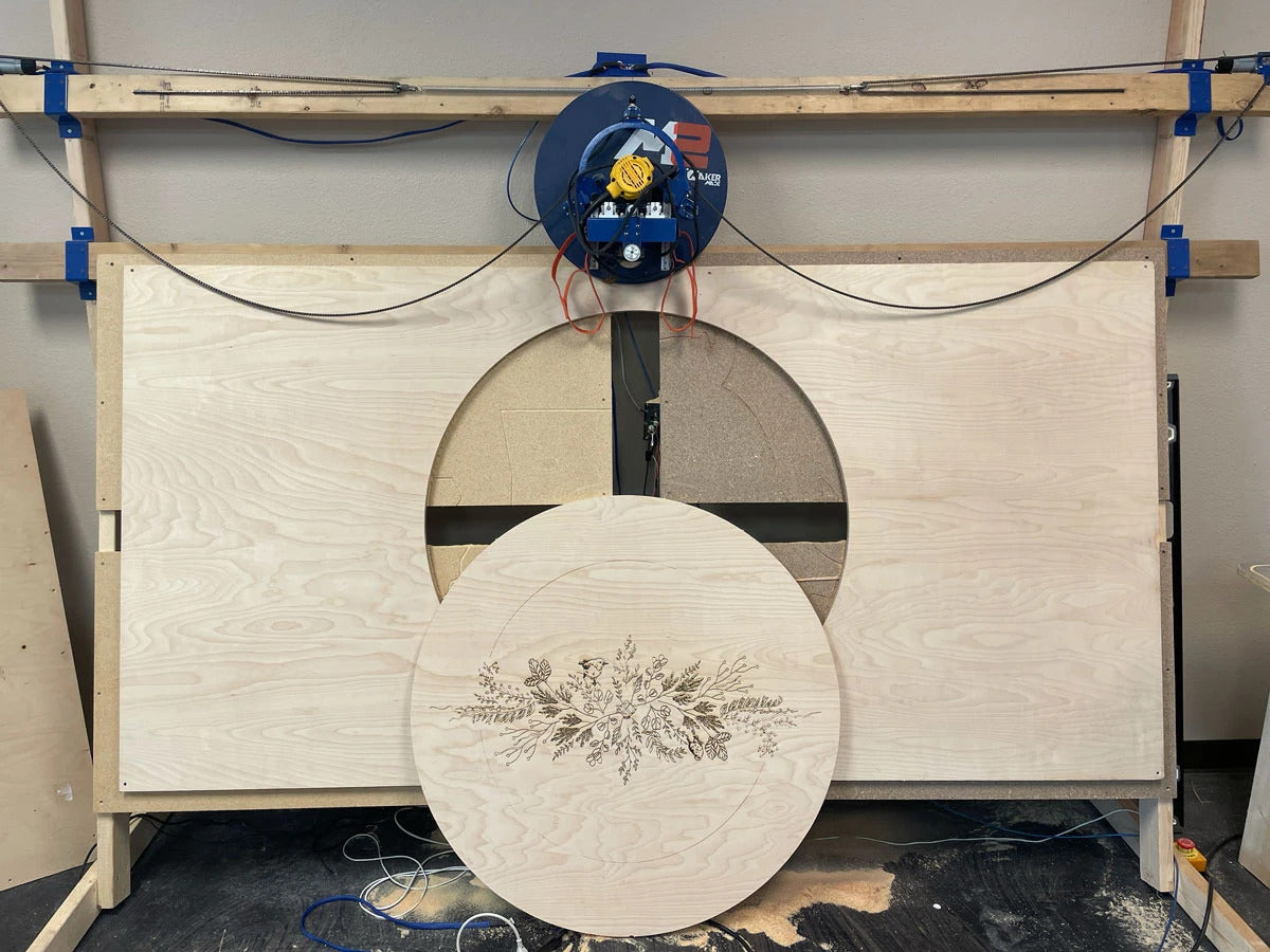 MakerMade M2 CNC with Laser Engraving Module